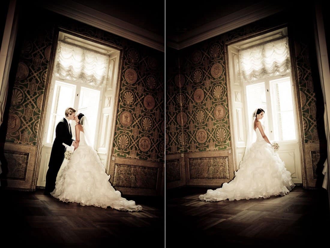 Flotte bryllupsfoto fra Holmegaard Gods bryllup