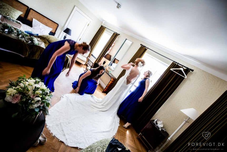 Hotel Randers bryllup | Bryllupsfotografering i Nordjylland